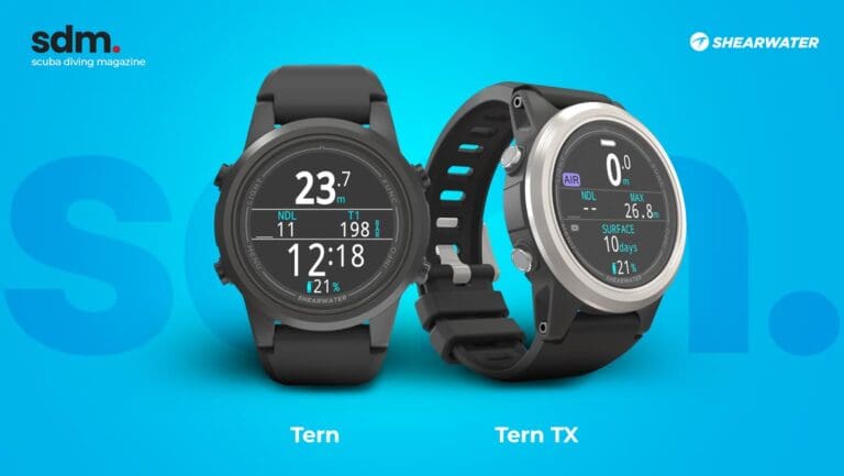 New: Shearwater Tern Dive Computers - Scuba Diving Magazine